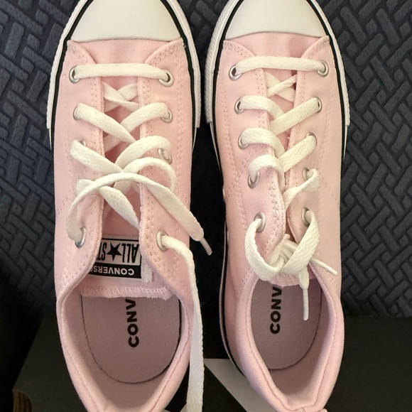 Converse | Shoes | Converse Light Pink Canvas Sneakers | Poshmark